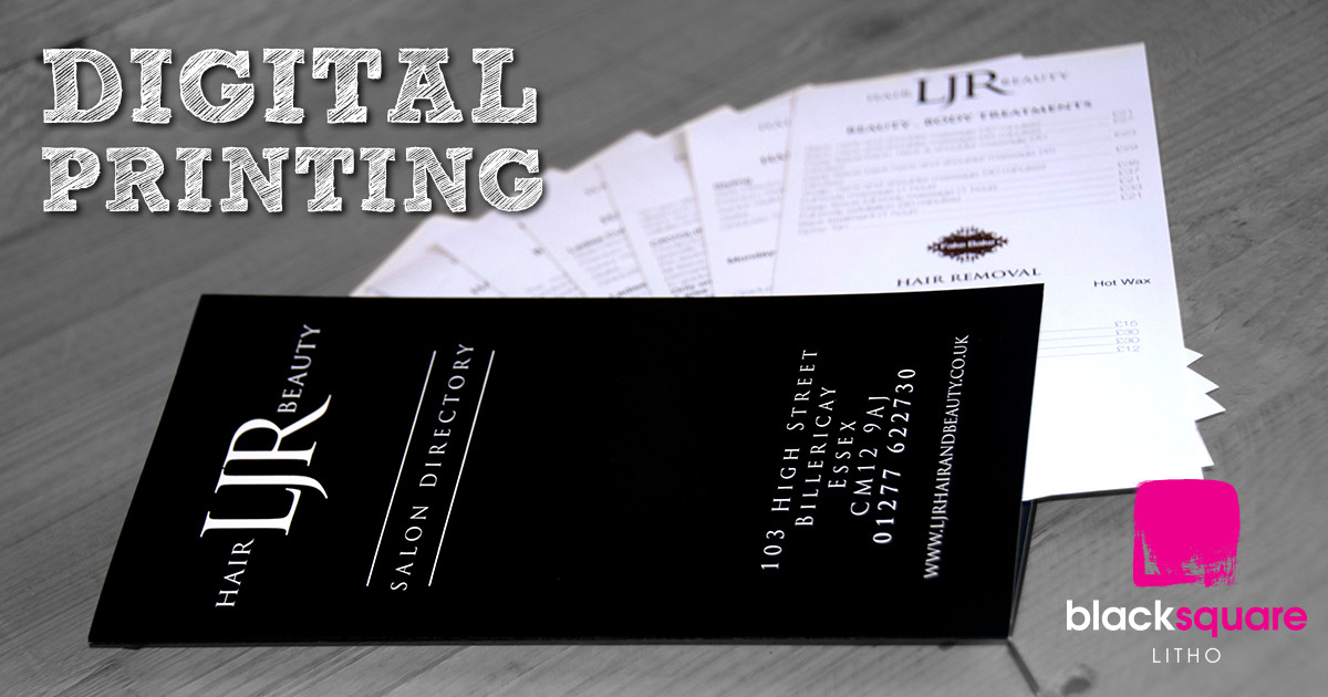 Digital Printing - Quick, Cost Effective & Great For Short Runs | Black ...
